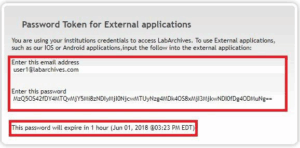 Login to External Applications with a Password Token - UNC Research