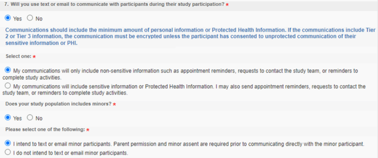 FAQs for Guidance on Communicating with Research Participants through ...